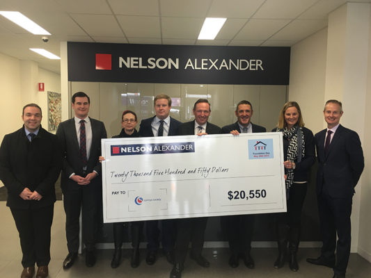 Nelson Alexander Cheque